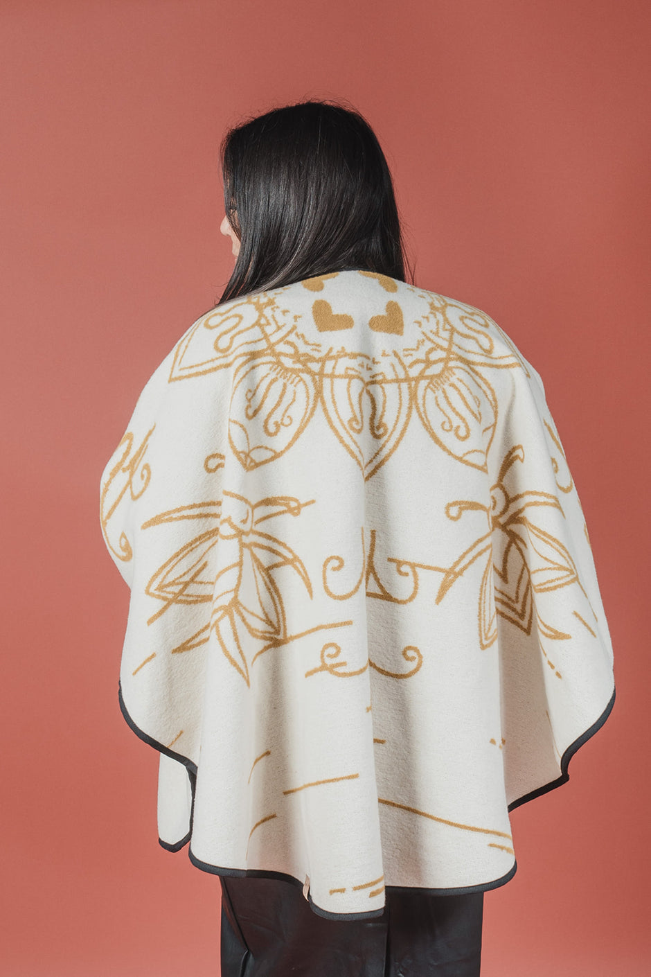 Shawls, Capes and Wraps Featuring Native Designs from Canada – MINI TIPI