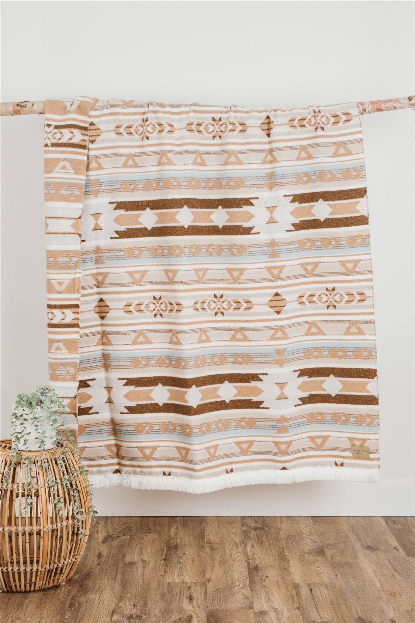Perfectly Imperfect Sand Indigenous Blanket – MINI TIPI