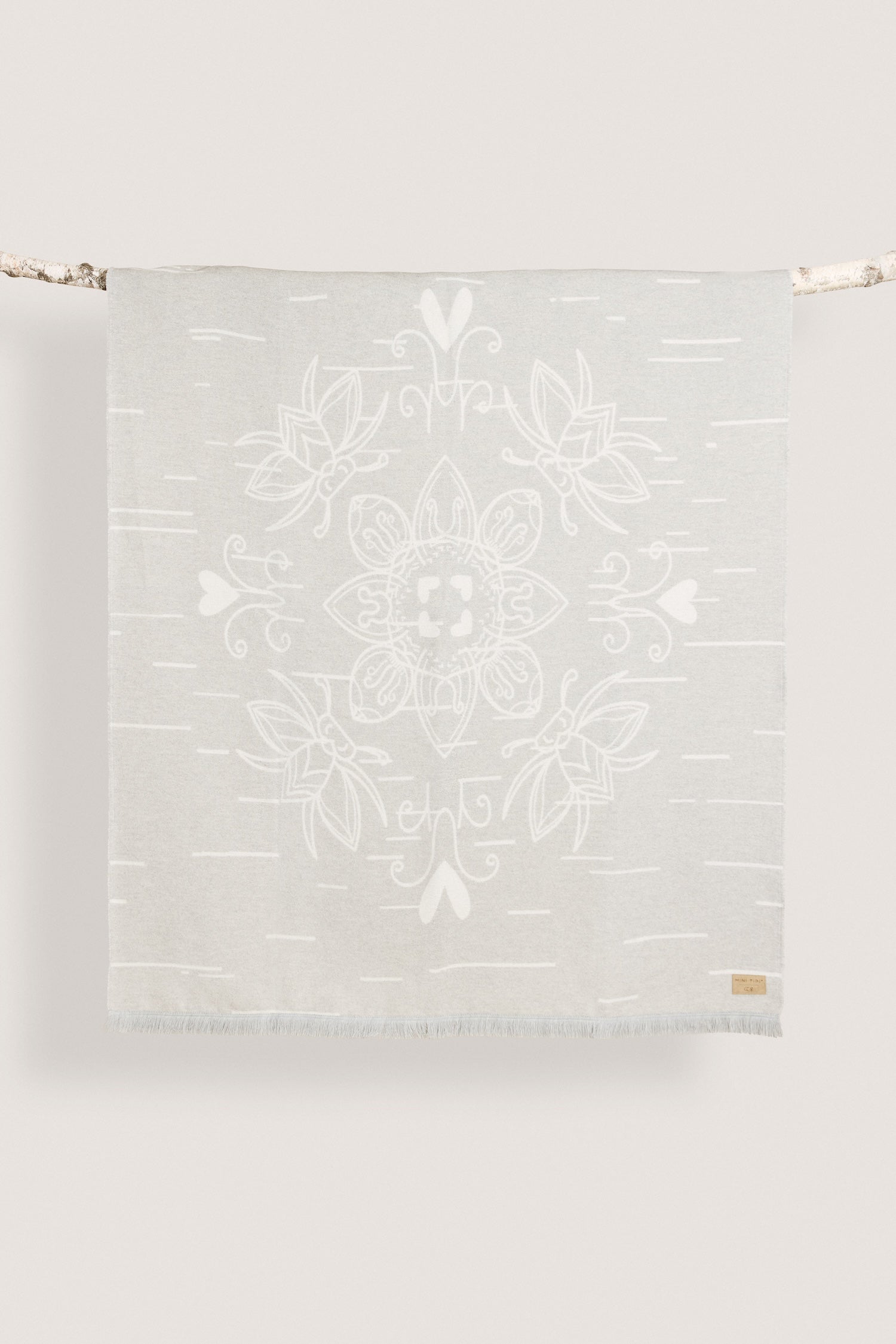 Birch Bark Indigenous Blanket – MINI TIPI